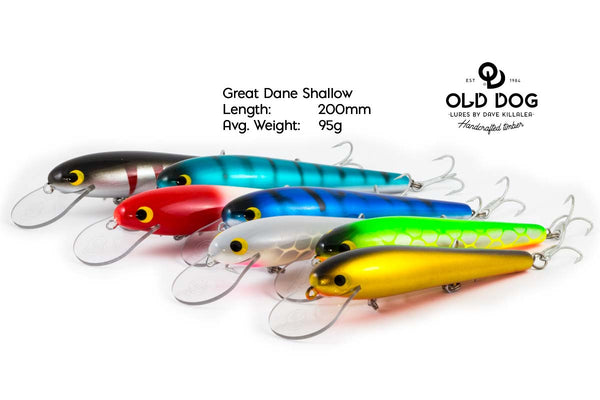 Custom Lures - Old Dog Lures - Australian Born + Bred!