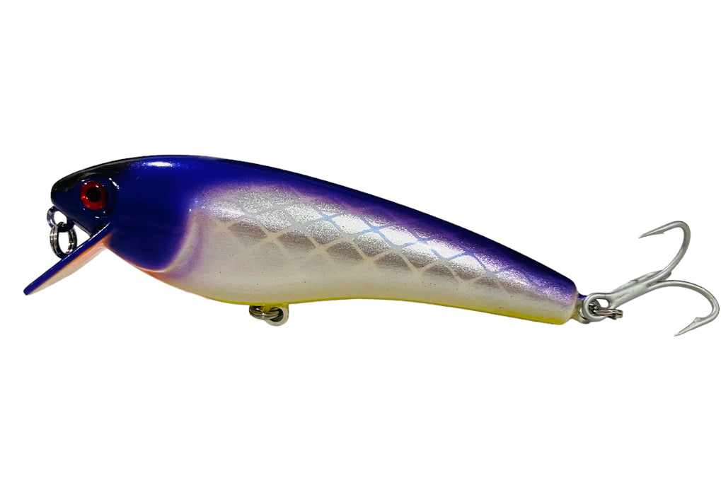 Handcrafted timber fishing lures