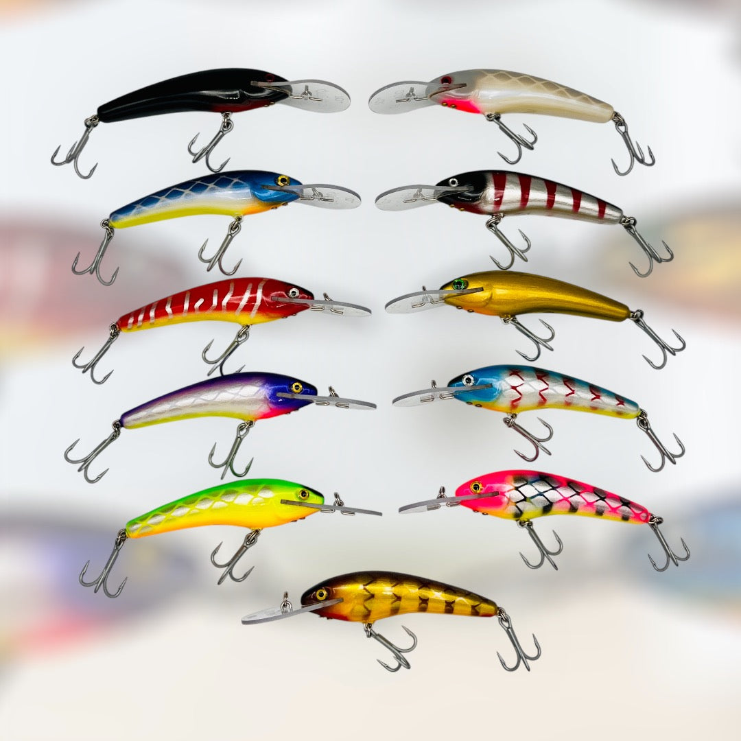 Handcrafted Timber Fishing Lures