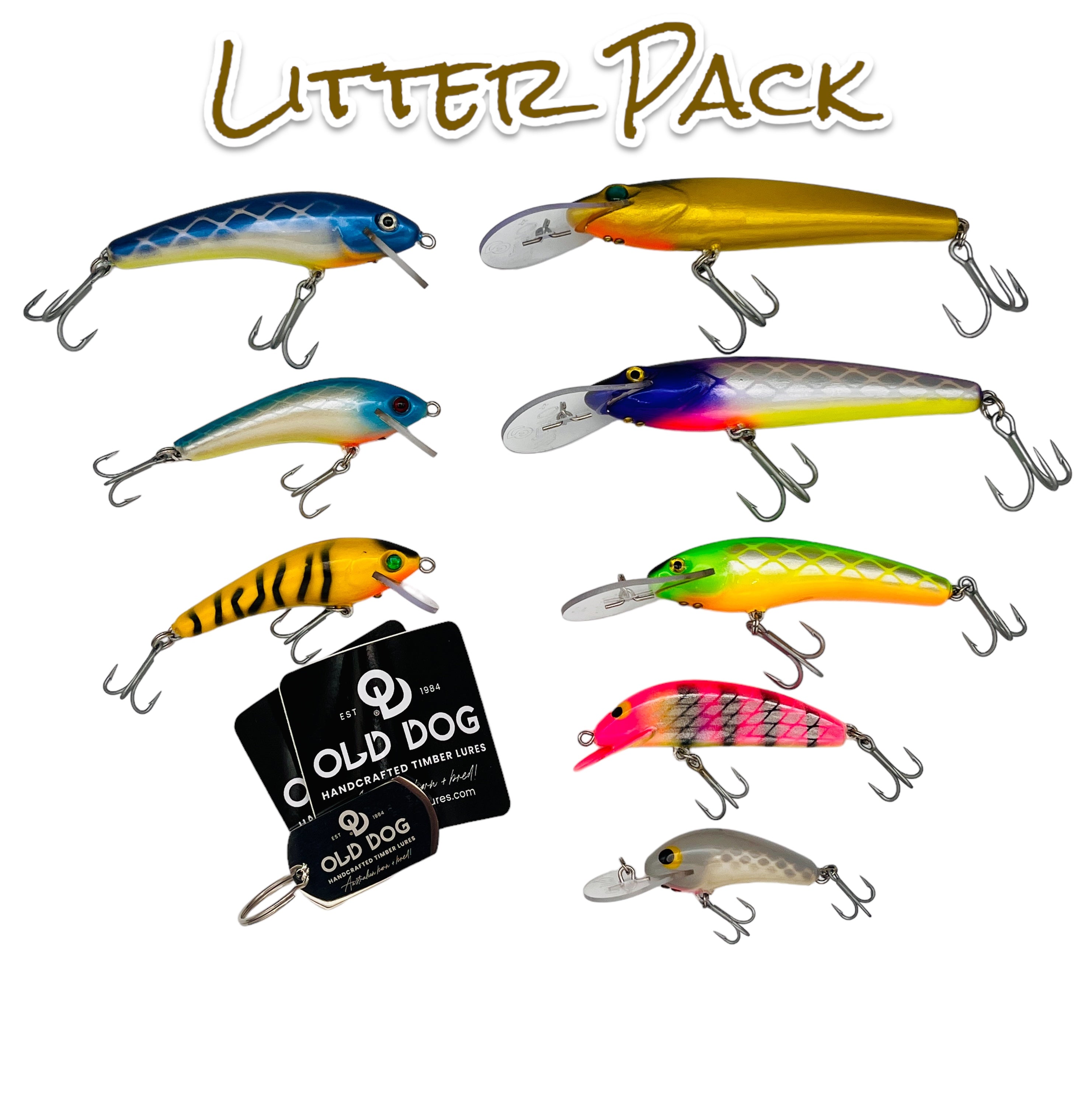 Fishing Lures - Old Dog Lures - Australian Born + Bred!